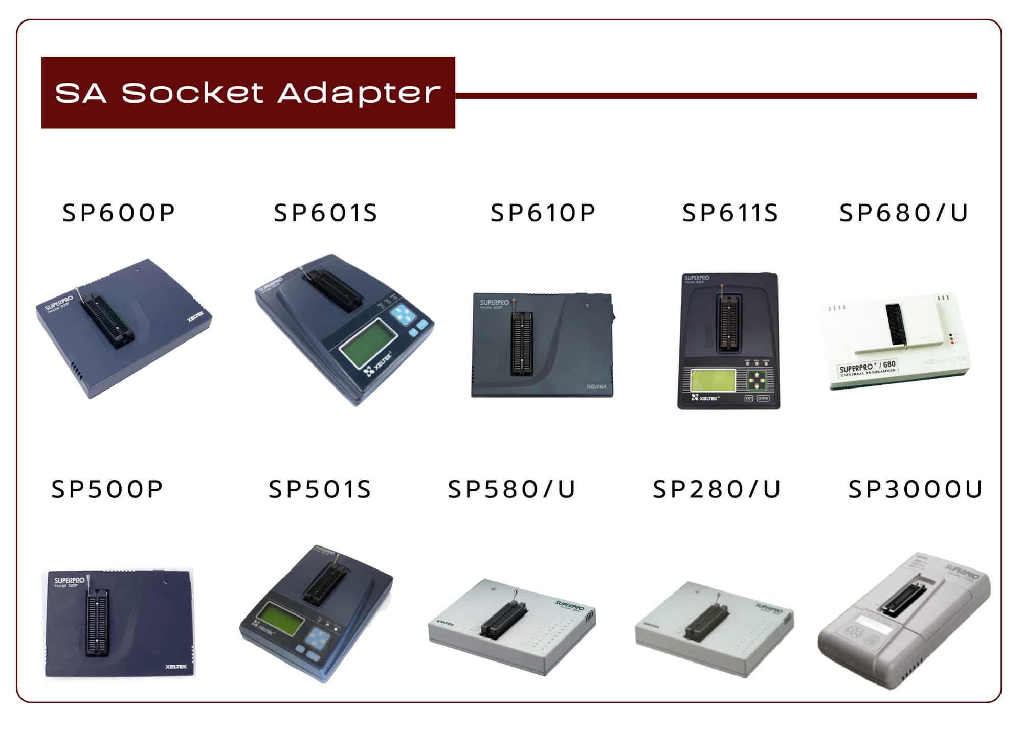 Socket Adapters :: SA Adapters :: SA411A-B005 Socket Adapter